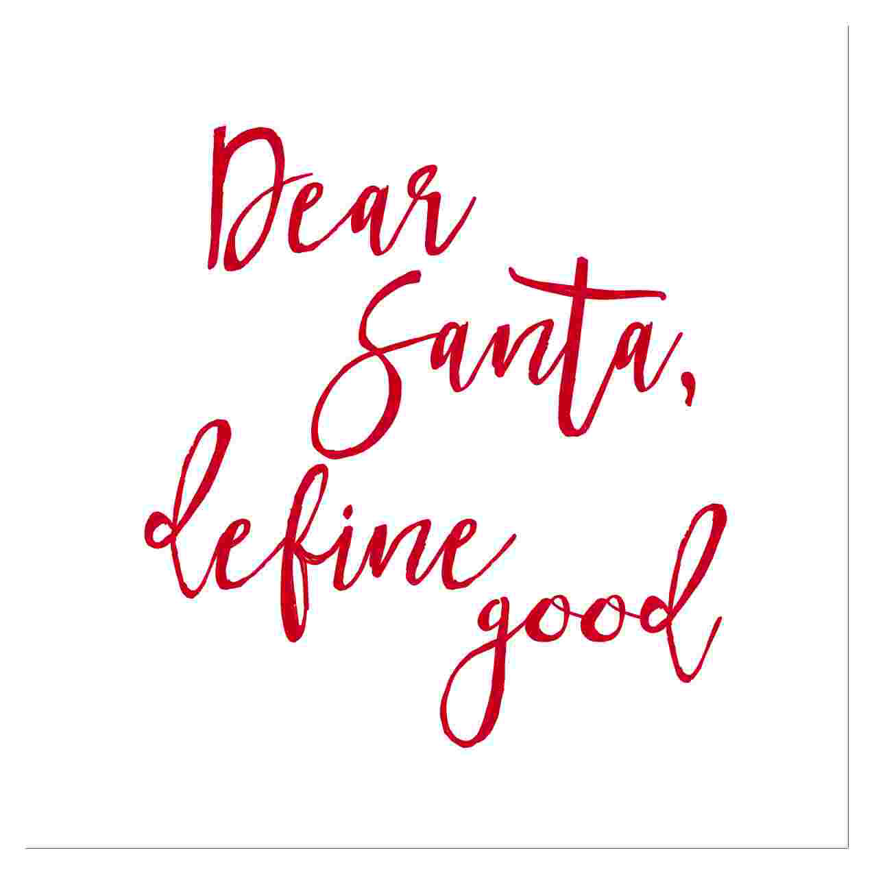 The Holiday Aisle® Define Good - Wrapped Canvas Print | Wayfair