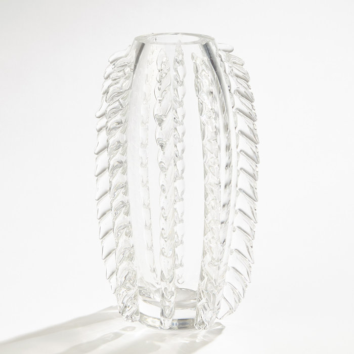 Global Views Fringe Vase-Clear | Perigold