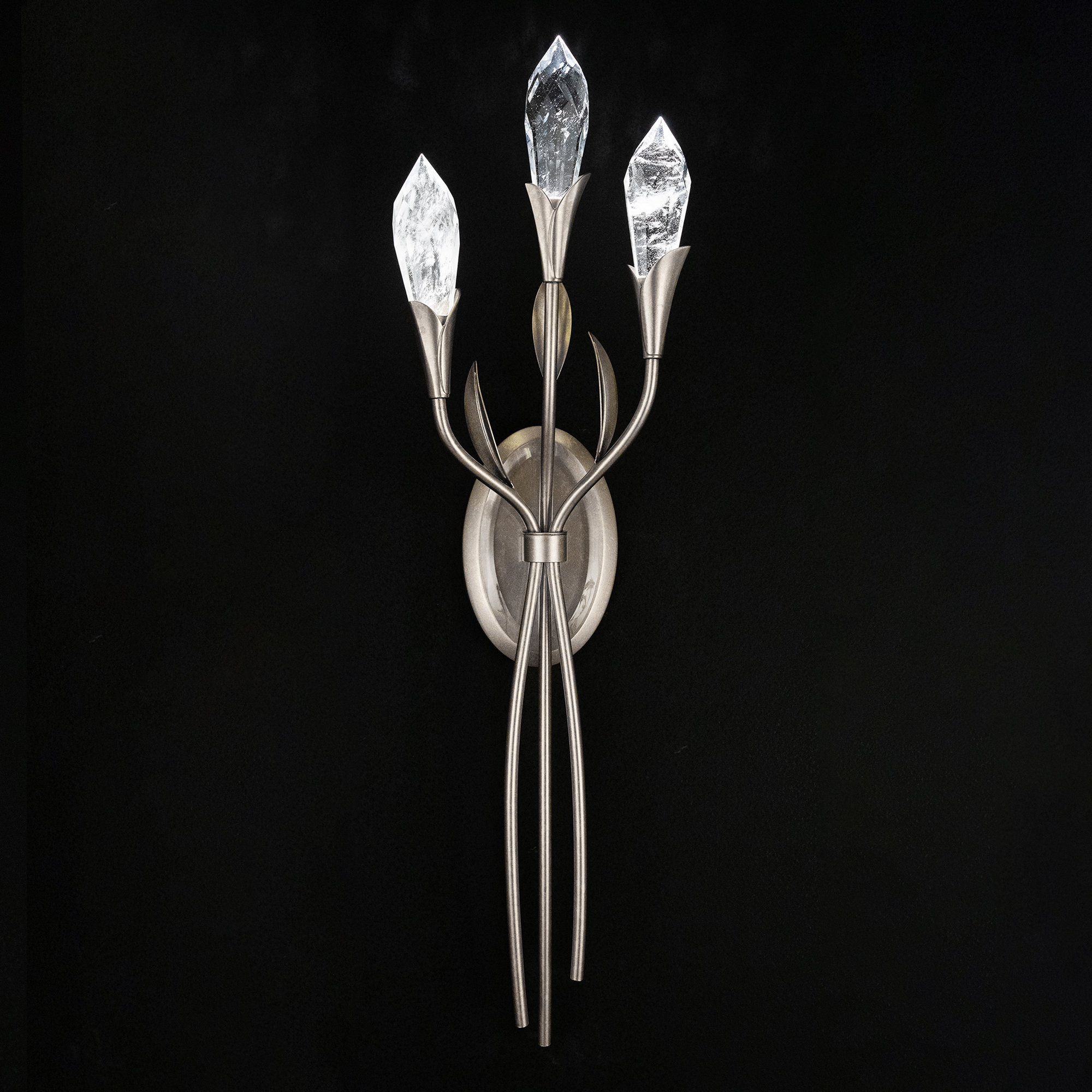 Schonbek Steel LED Armed Sconce | Wayfair