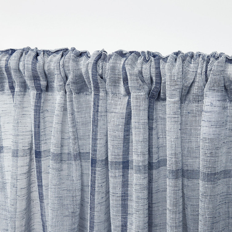 Lauren Ralph Lauren Rubin Sheer Back Tab/Rod Pocket Curtain Panel ...