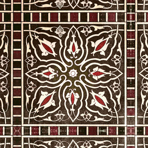 Charlton Home® Greek Tiles 3 On Canvas Print | Wayfair