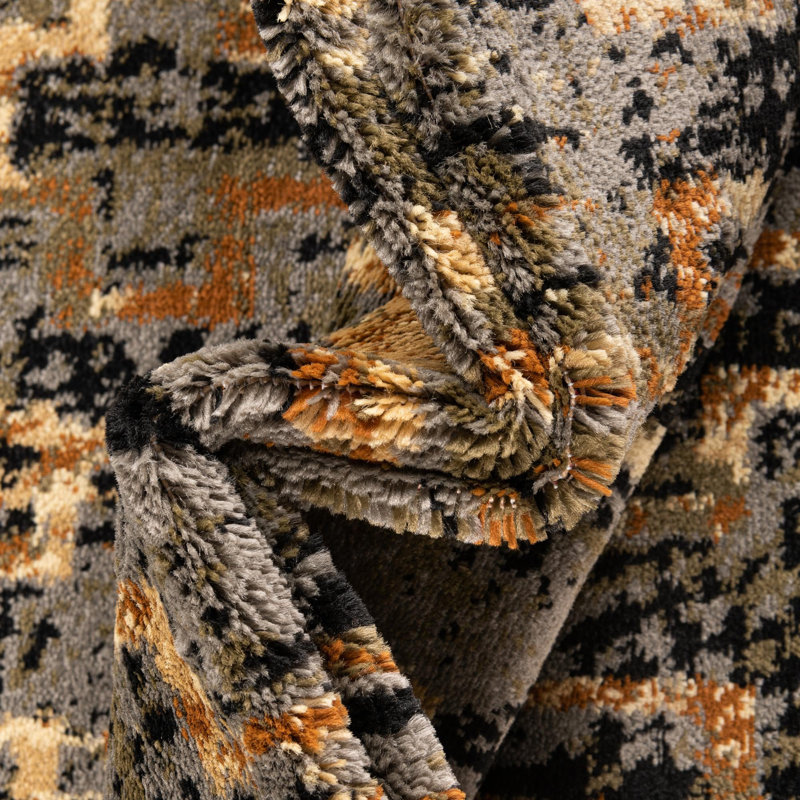 17 Stories Karwan Performance Blue Rug & Reviews | Wayfair