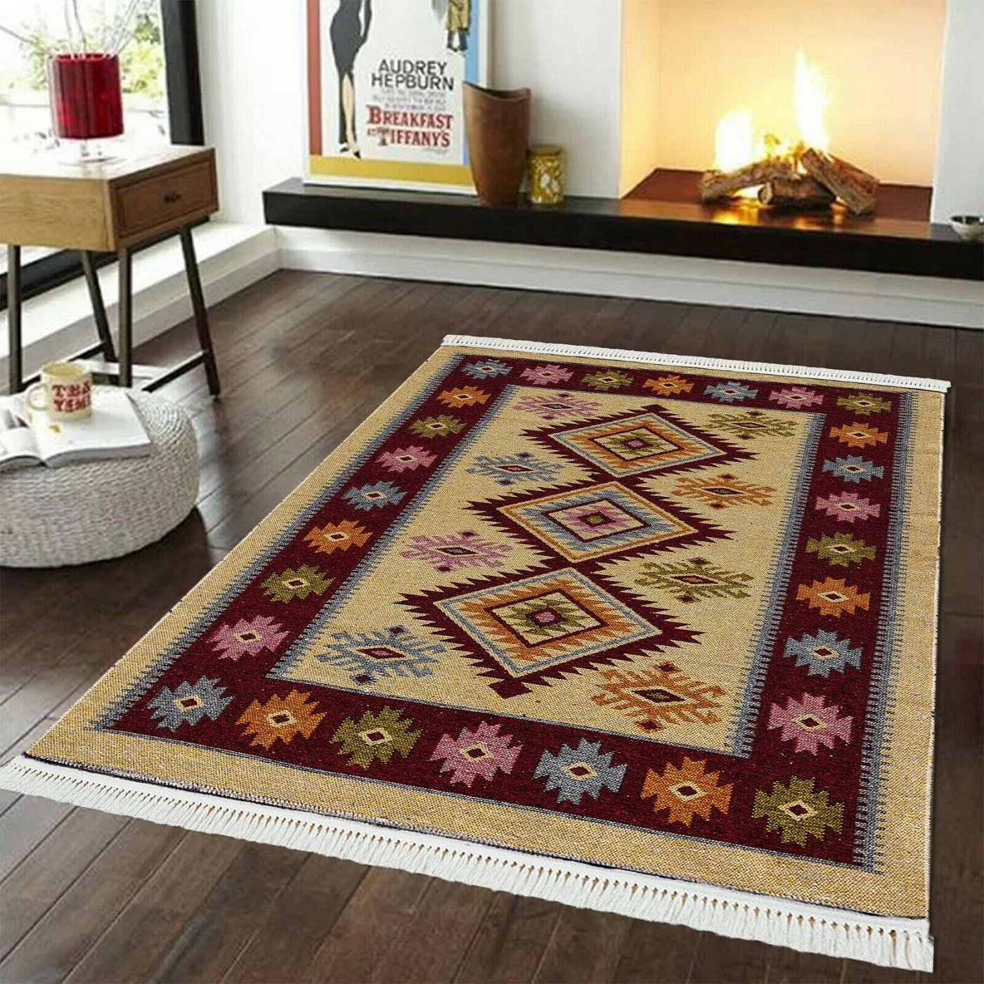 Natur Pur Pinkert Aztec Red Area Rug | Wayfair.co.uk