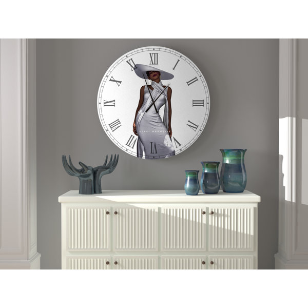 LeRoi Products Metal Wall Clock & Reviews | Wayfair