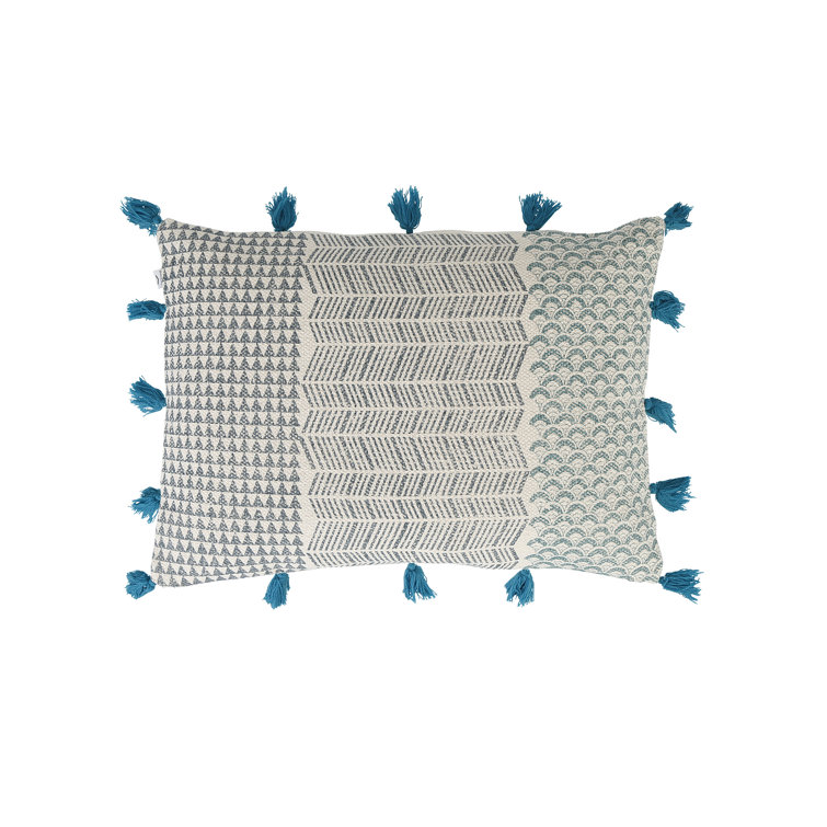 World Menagerie Cityside Feathers Rectangular Scatter Cushion With ...
