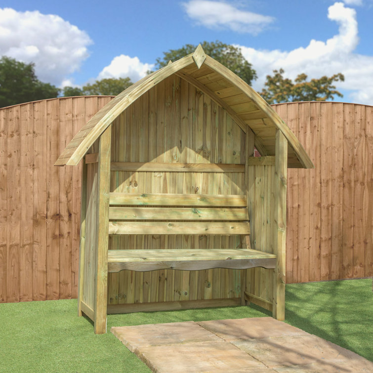 Mercia Garden Products Mercia Arch Top Arbour Seat | Wayfair.co.uk