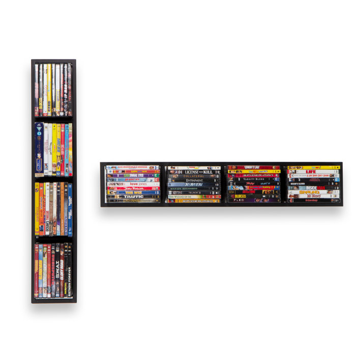 Latitude Run® Multimedia Wall Mounted Media Storage & Reviews | Wayfair