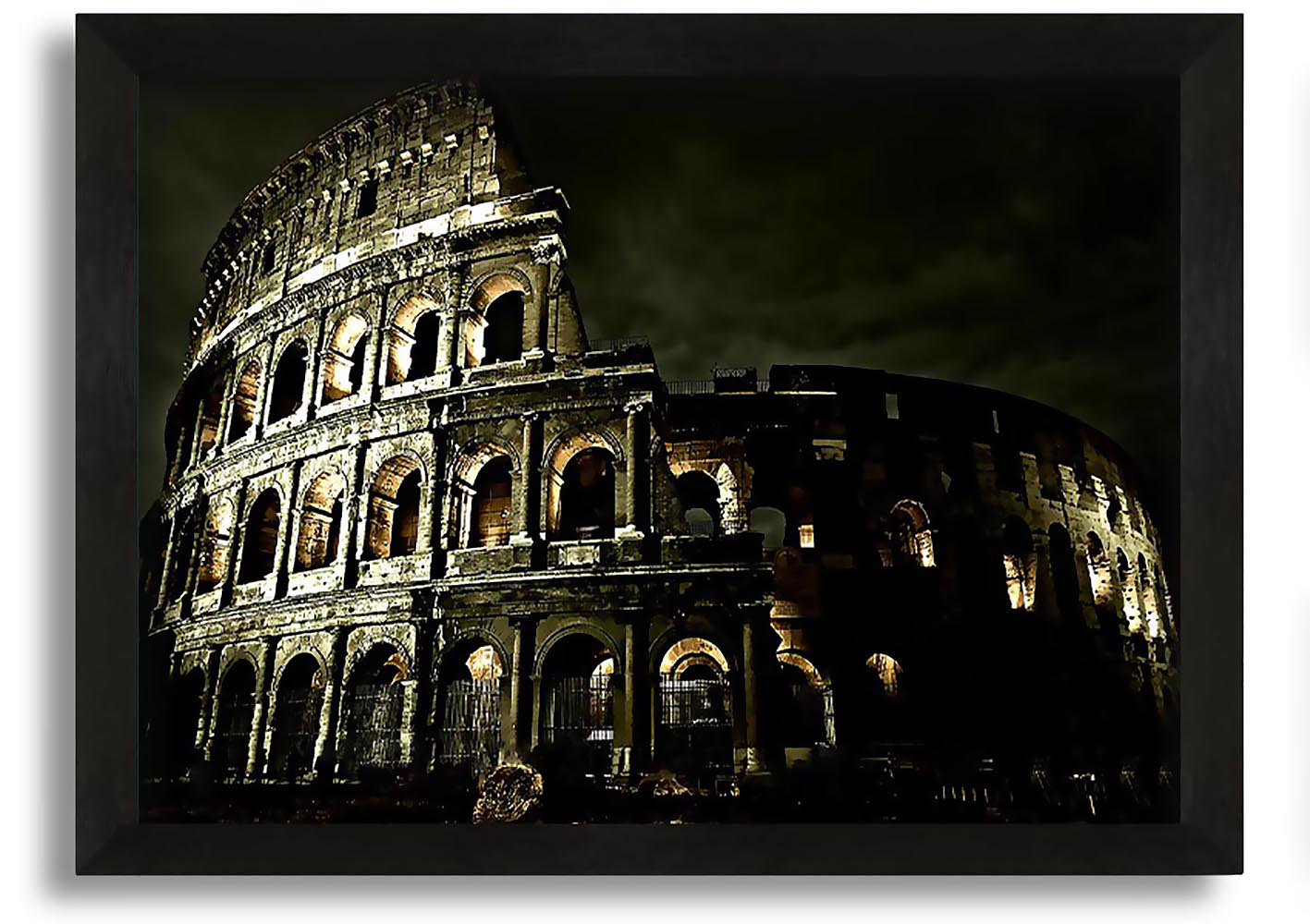 Brayden Studio Colosseum Roman Architecture - Picture Frame Photograph ...