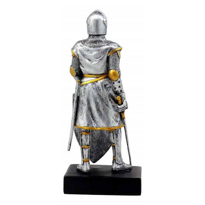 World Menagerie Oakfield Medieval Swordsman Knight of Heraldry Figurine ...