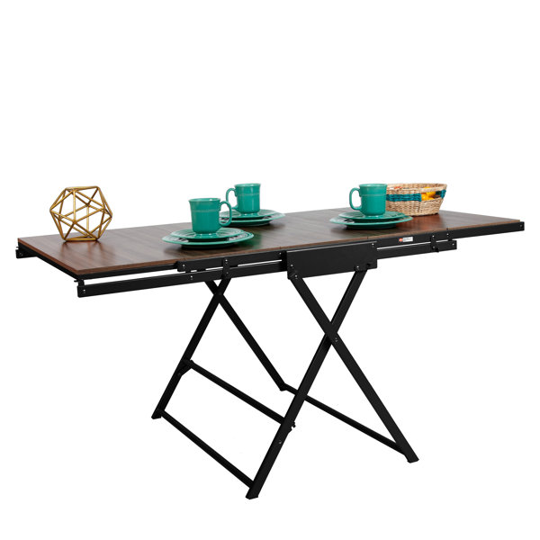 4-tier-folding-shelf-table | Wayfair