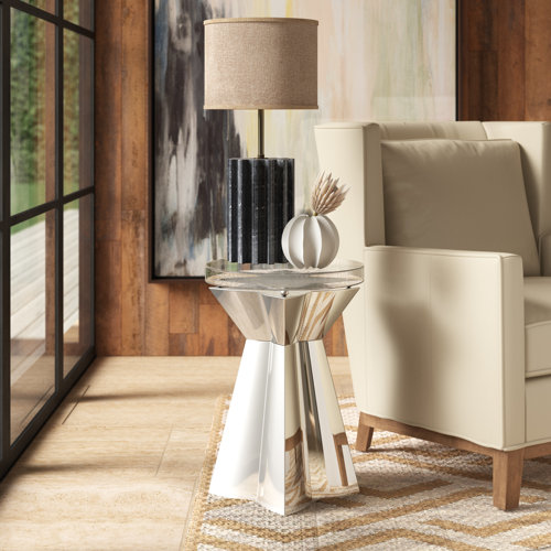Bernhardt Round End Table | Perigold