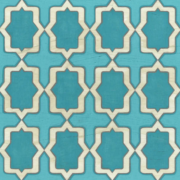 Corrigan Studio® Diamond Geometric Art Deco Lines Peel And Stick Stair ...