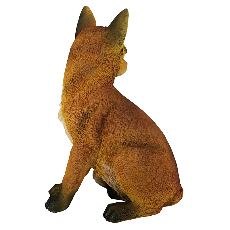 Design Toscano Woodie, the Woodland Fox Garden Statue & Reviews | Wayfair
