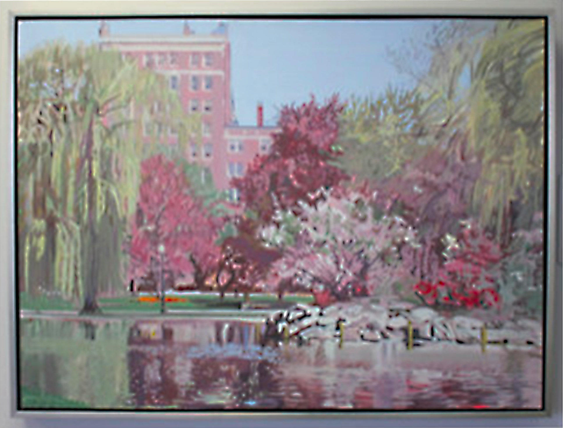 Platinum Art Group Jane Ritchie Harvard Square Framed On Canvas by Jane ...