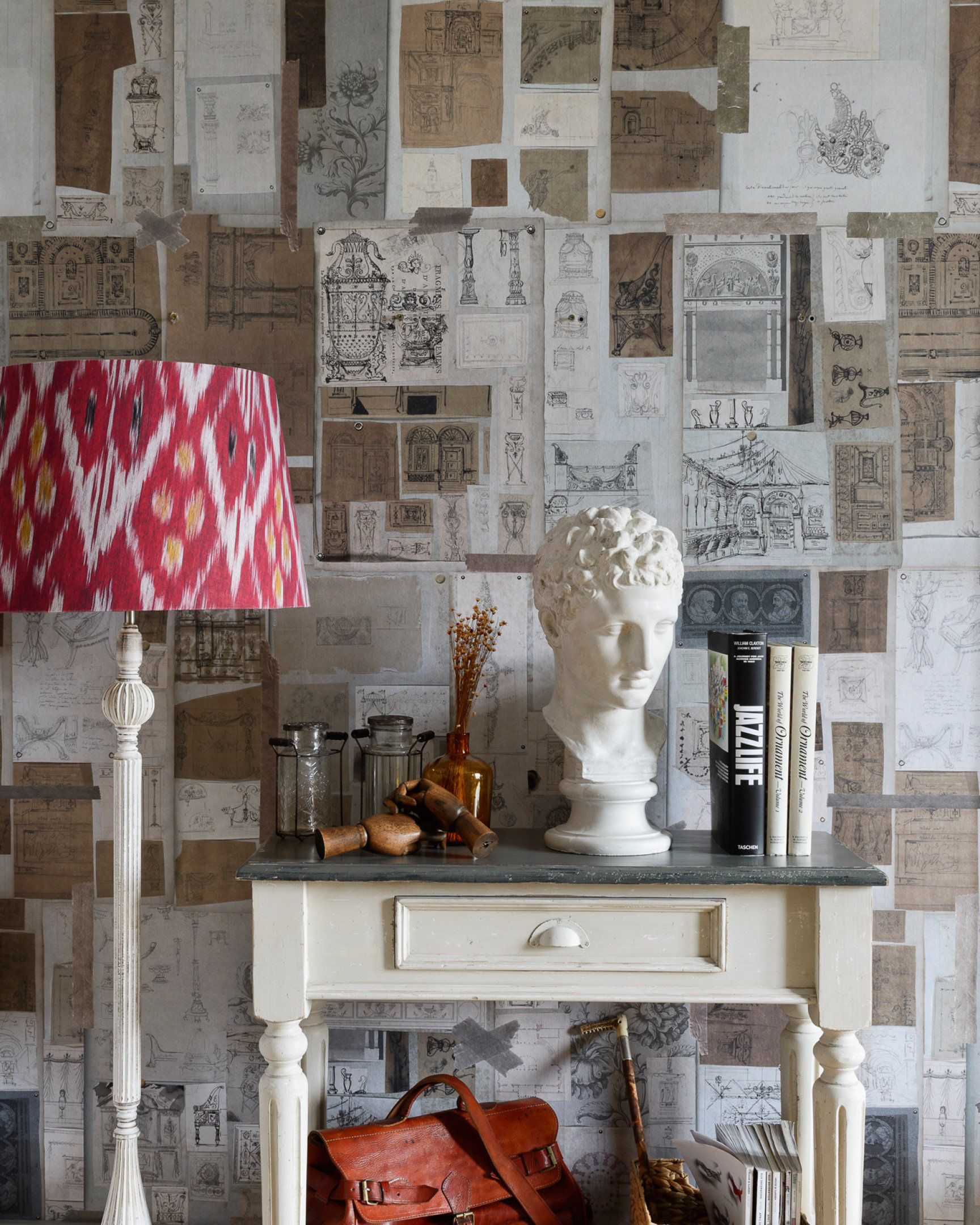 Mind The Gap The Home Of An Eccentric Man Wallpaper Roll | Perigold