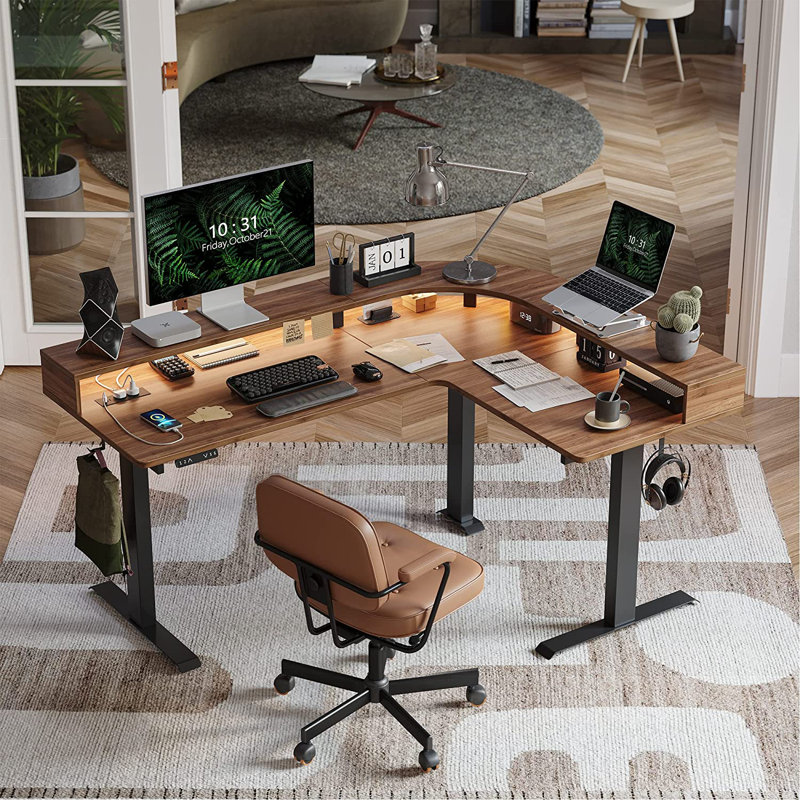 FEZIBO 63'' Desk & Reviews | Wayfair