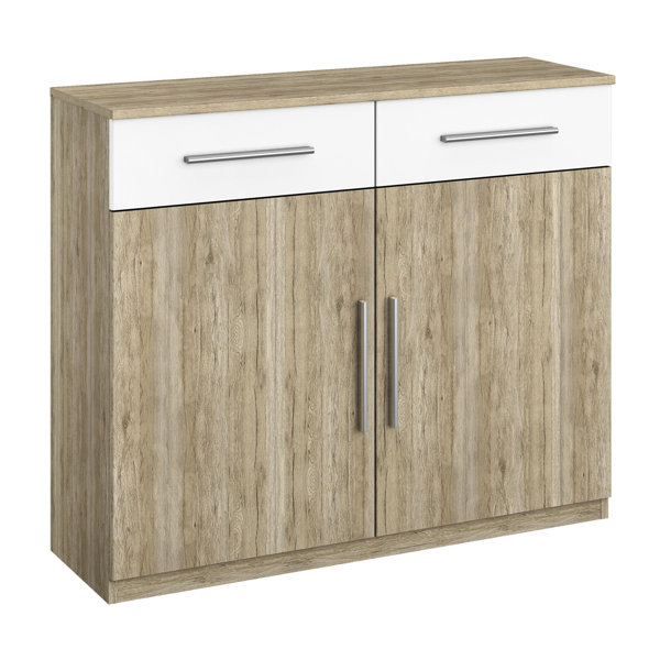 Alpen Home Sturgis 100Cm Wide 2 Drawer Combi Chest Of Drawers | Wayfair ...