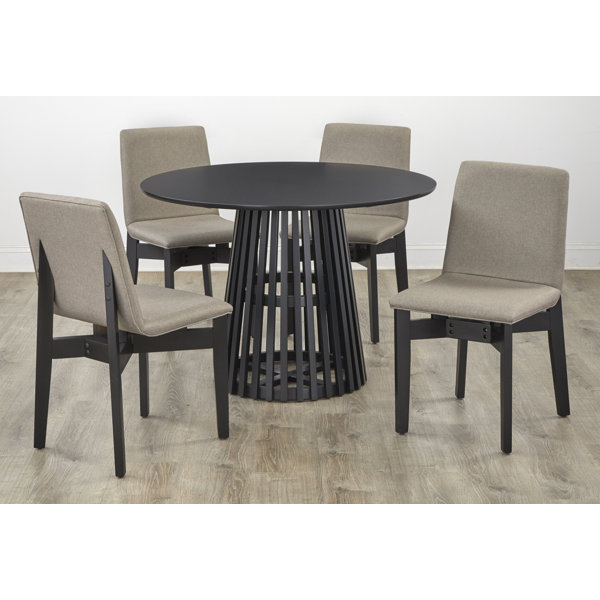 George Oliver Parisi Pedestal Dining Set & Reviews | Wayfair