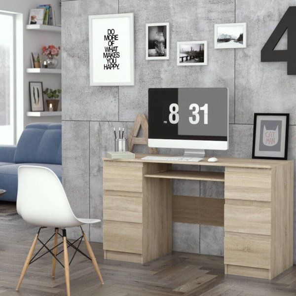 Wayfair Samples Leward 130Cm W Rectangular Computer Desk | Wayfair.co.uk