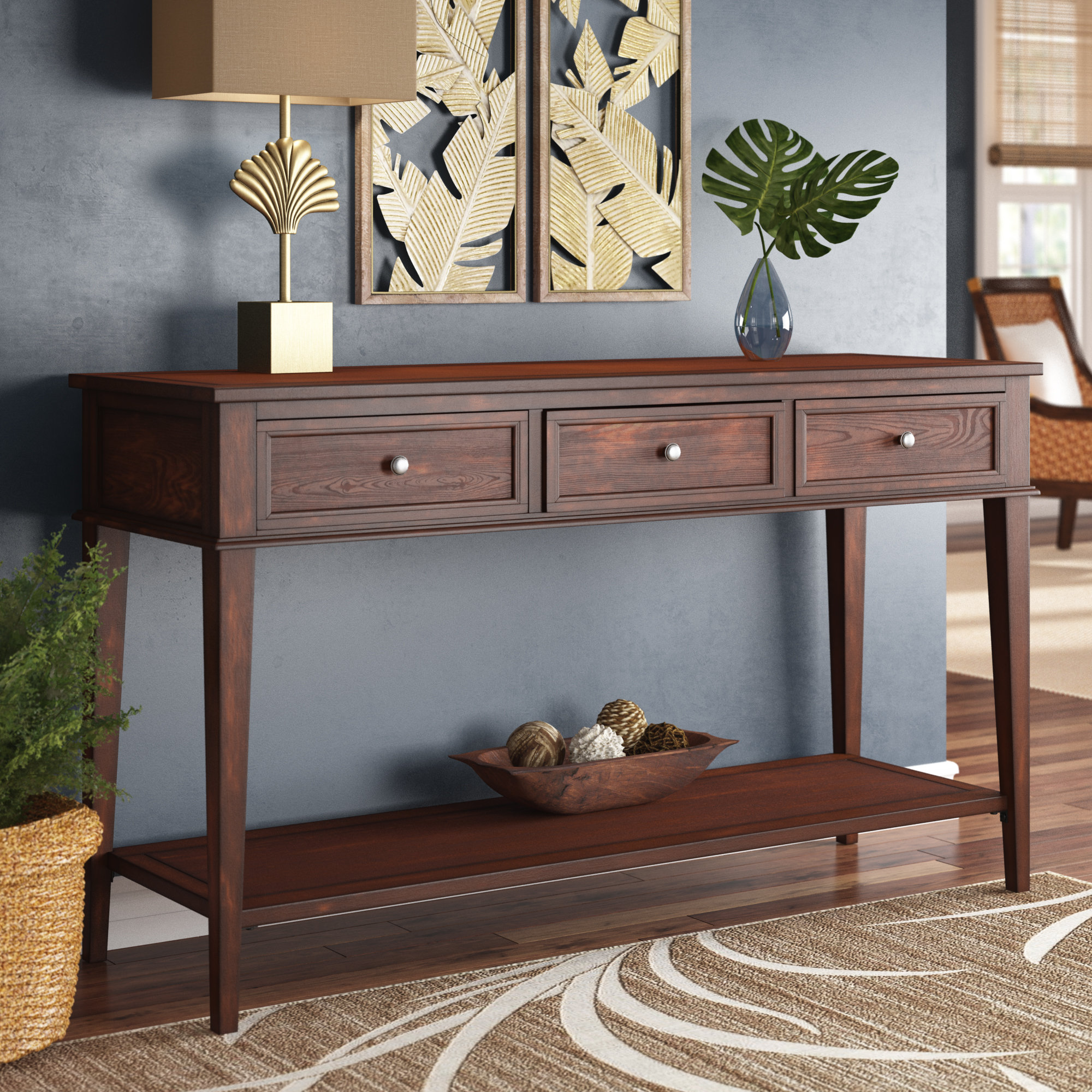 Rosecliff Heights Yelena 60'' Console Table & Reviews | Wayfair