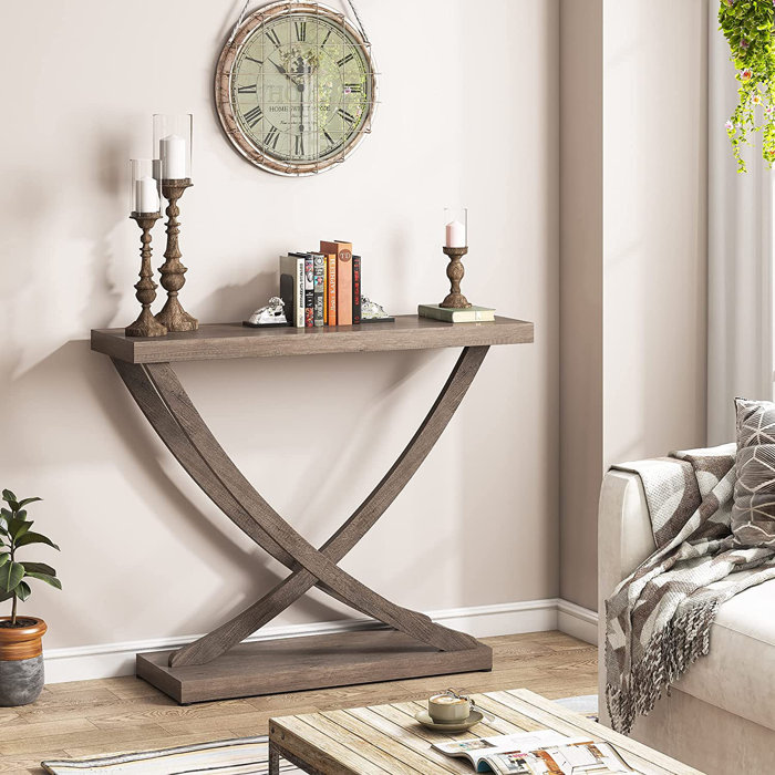 Gracie Oaks Hayven 35" Console Table Entryway Table for Hallway ...