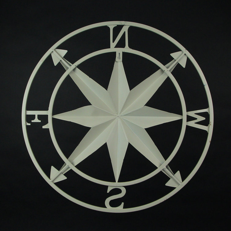 Breakwater Bay Compass Rose Wall Décor | Wayfair