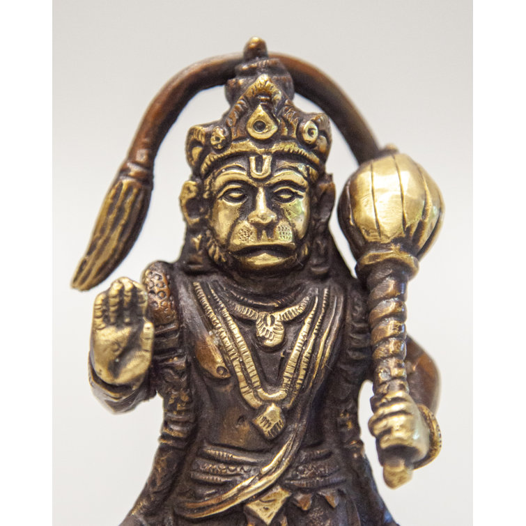 Bungalow Rose Hanuman Standing Blessing Hand | Wayfair