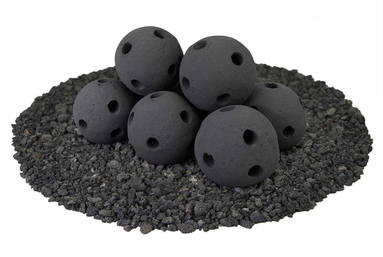 Fire Pit Essentials Hollow Ceramic 8 Piece Fire Ball Set | Wayfair