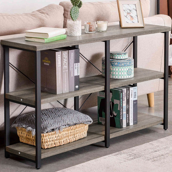 Sofa-table-bookshelf | Wayfair