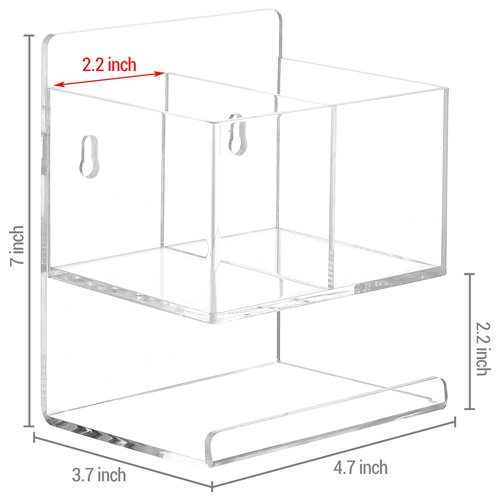 Inbox Zero Keantay Wall Mounted Pen Holder | Wayfair