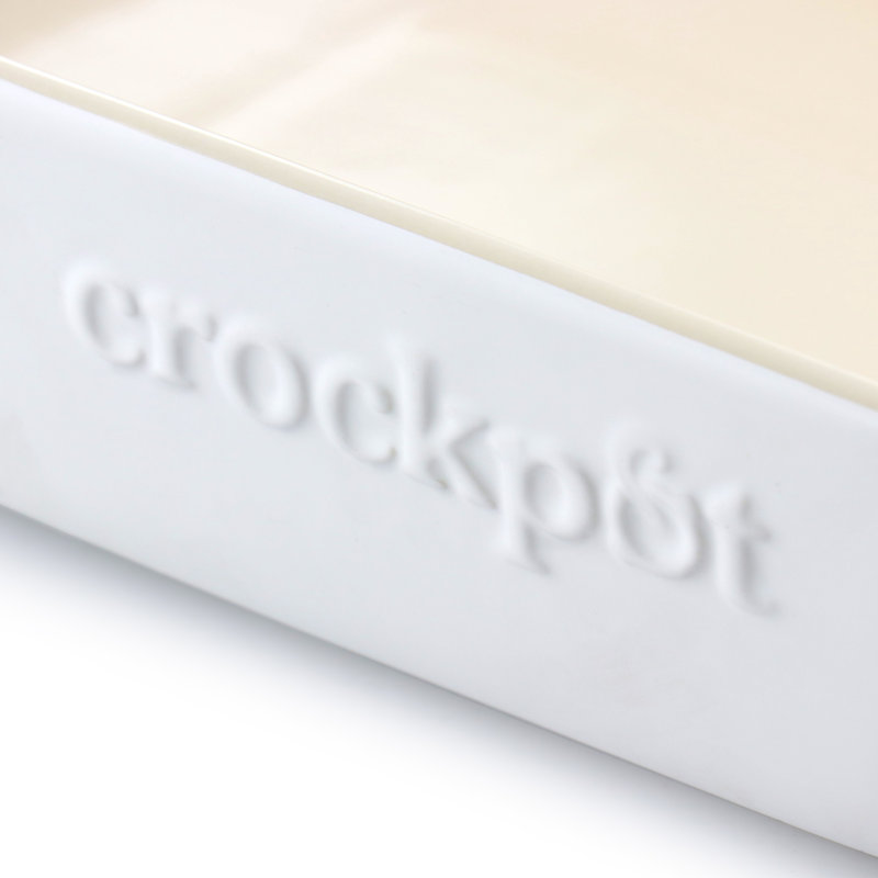 Crock-pot Rectangular Stoneware Baker Bakeware | Wayfair