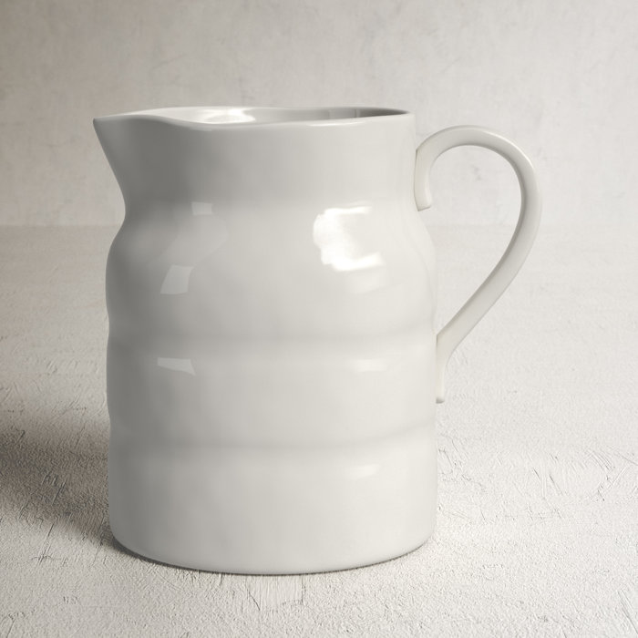 Birch Lane™ Adrielle Stoneware Vintage Reproduction Pitcher & Reviews ...