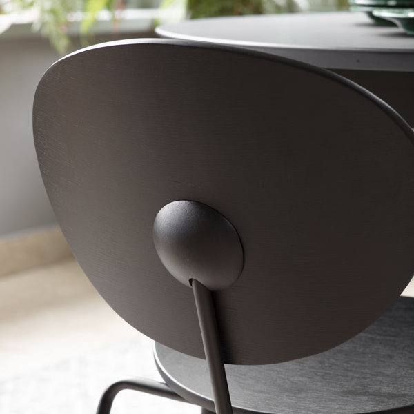 Ebern Designs Fast Side Chair in Black | Wayfair.co.uk