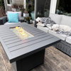 Sunbeam Serenity Aluminum Propane/Natural Gas Fire Pit Table & Reviews ...