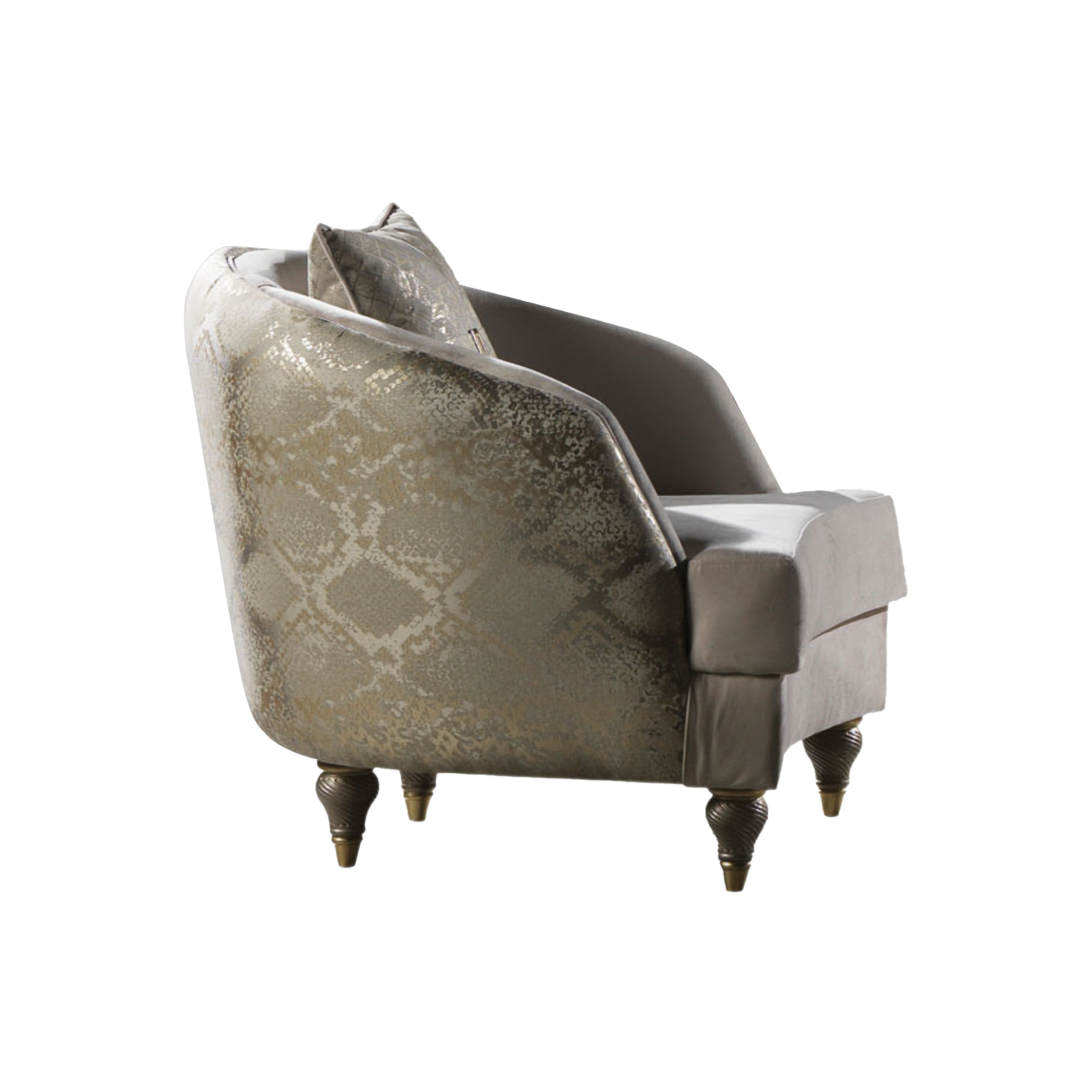 Beyan Upholstered Barrel Chair | Wayfair