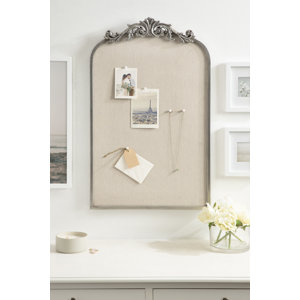 House of Hampton® Arendahl Arch Framed Pinboard 19x31 & Reviews | Wayfair