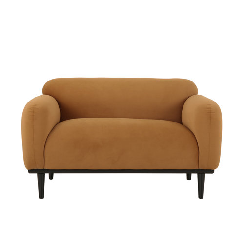 Wade Logan® Ameriya 50'' Upholstered Loveseat & Reviews | Wayfair