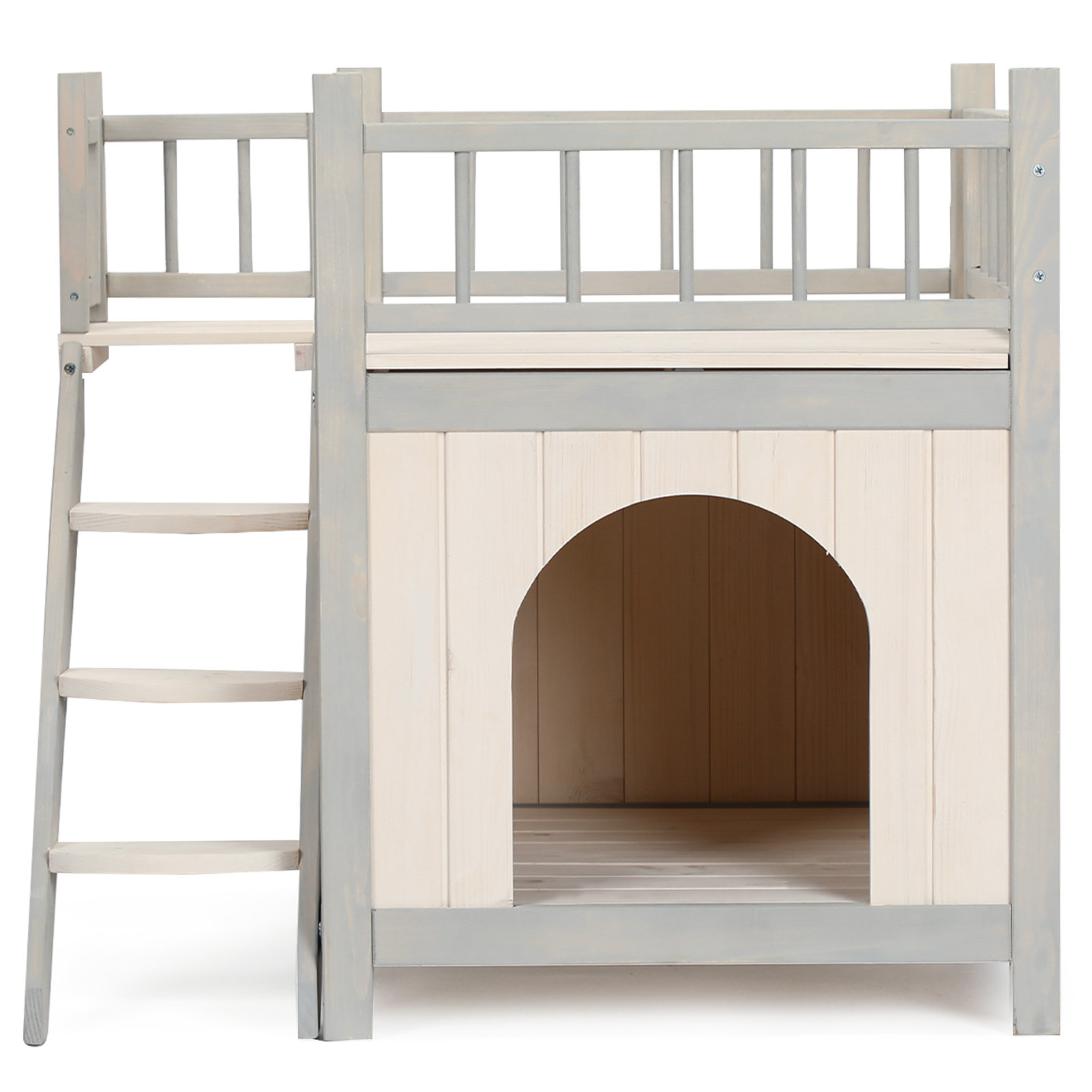 Tucker Murphy Pet™ Cat House With Balcony | Wayfair