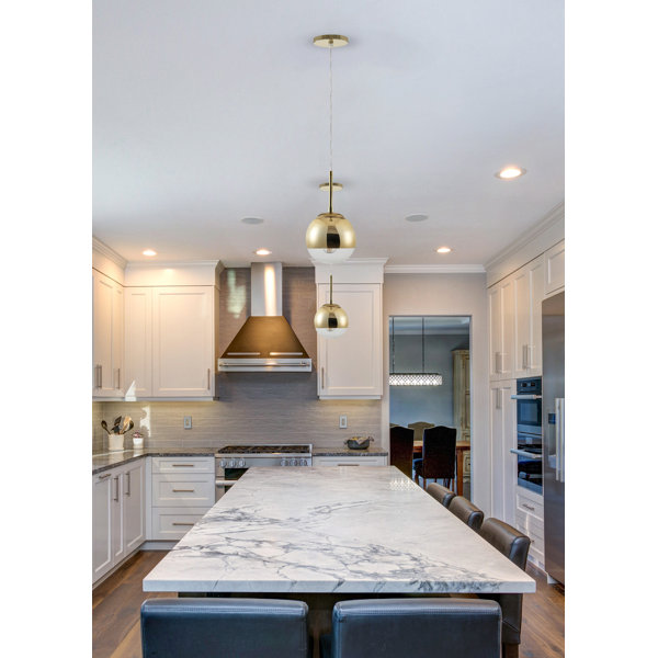 Bromi Design 1-Light Single Bulb Pendant Light | Wayfair