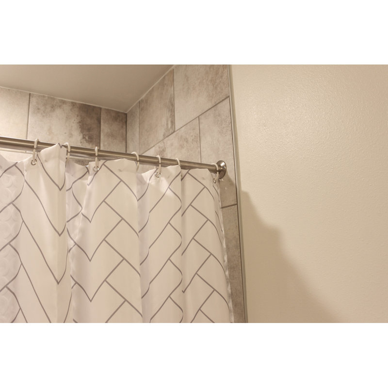 Design House 60" Stainless Steel Shower Rod & Reviews | Wayfair