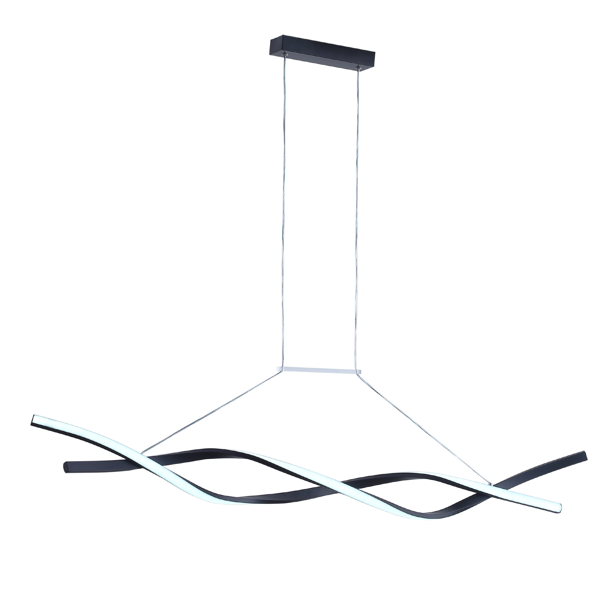 Orren Ellis 2-Light Geometric LED Pendant Light | Wayfair