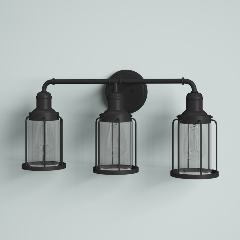 Greyleigh™ Leyden 3 - Light Dimmable Vanity Light & Reviews | Wayfair