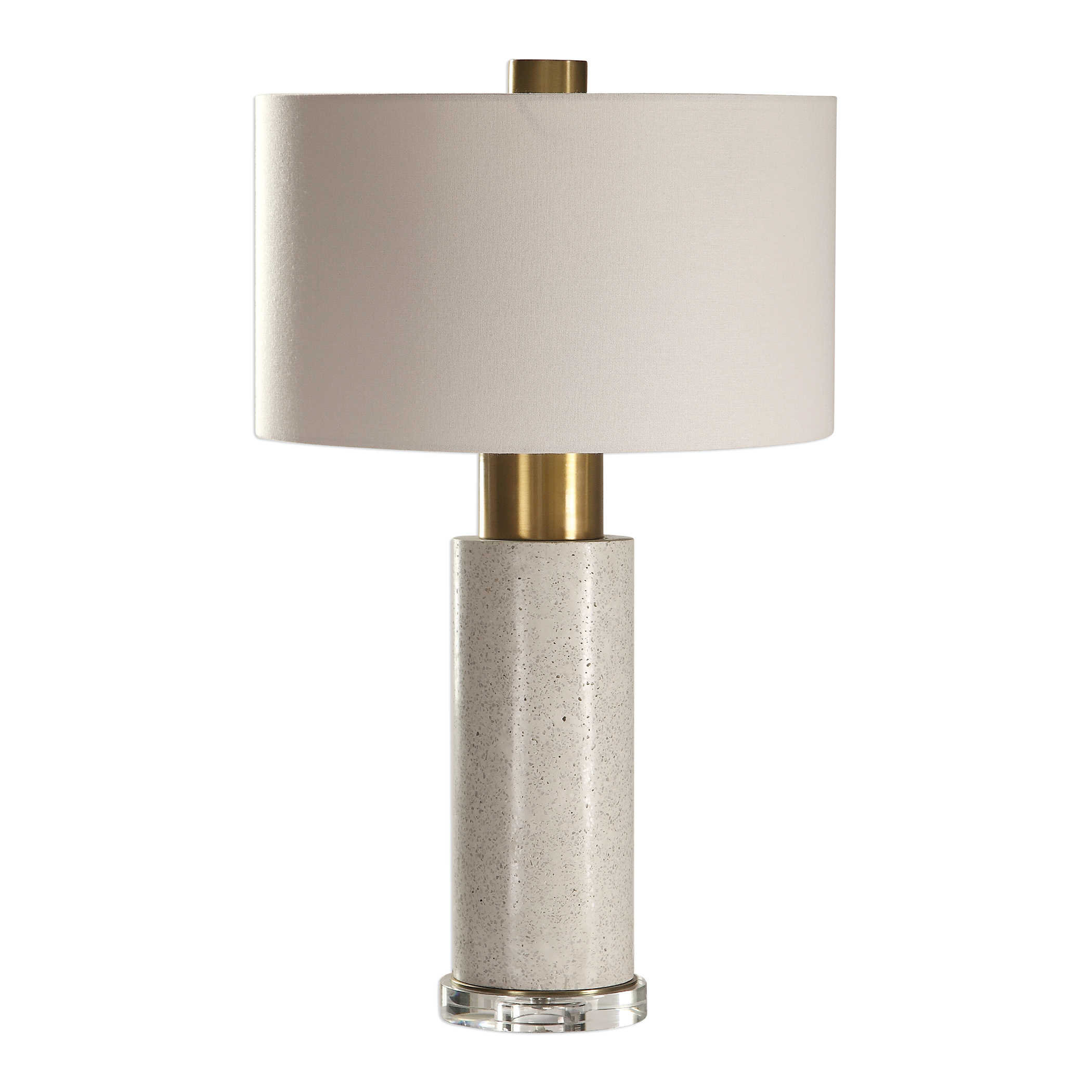 Everly Quinn Joshua Concrete Table Lamp | Wayfair
