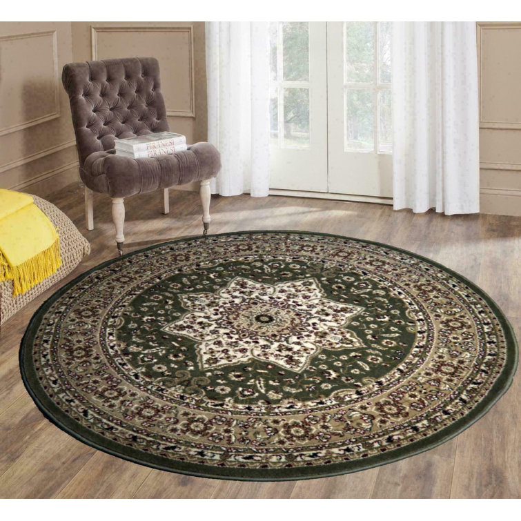 Latitude Vive Green_Rome Traditional Floral Rug | Wayfair.co.uk