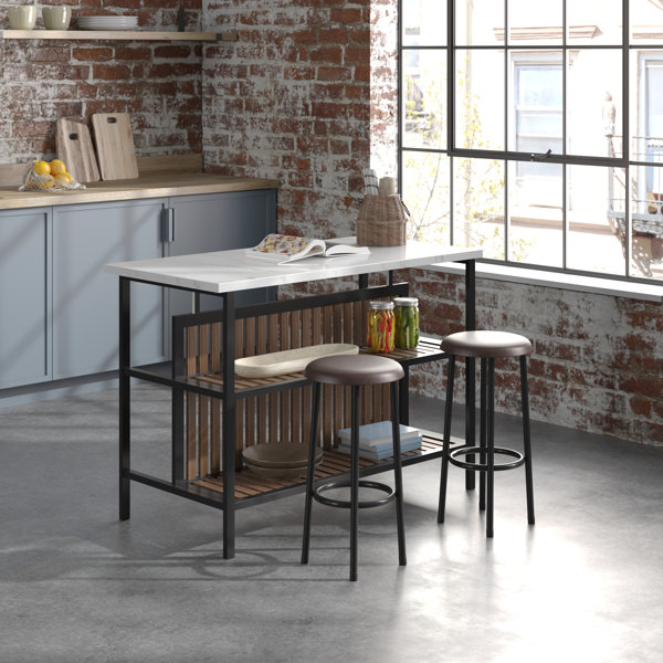 Iron-kitchen-island | Wayfair
