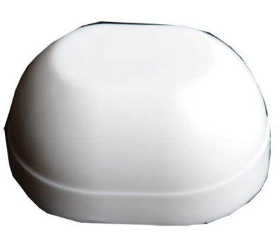 Avalon Toilet Hardware Bolt Cap White Plastic Oval Pack Of 10 | Wayfair