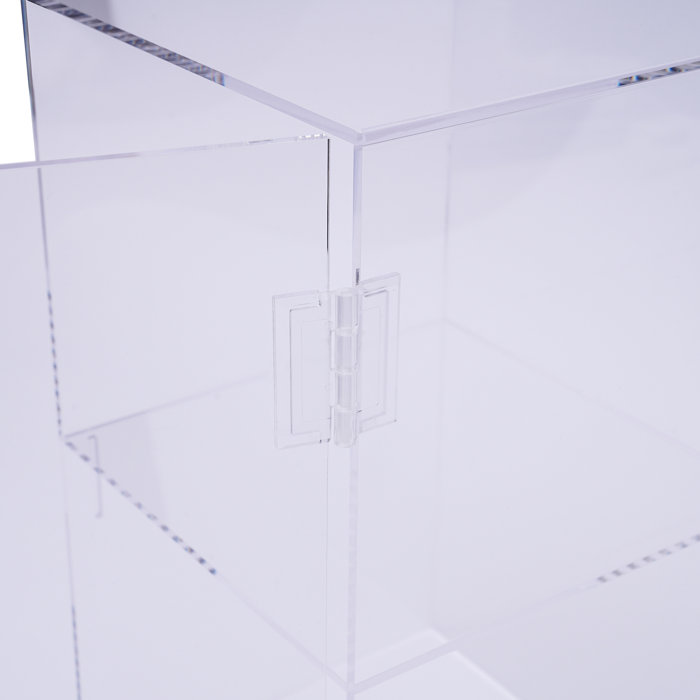 JOYDING 7.87" 2-Tier Acrylic Display Shelf Countertop Storage Stand ...