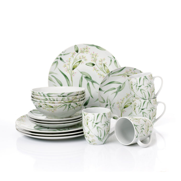 Red Barrel Studio® Stoneware Dinnerware - Set of 16 | Wayfair