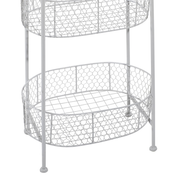 Ophelia & Co. 3 Tier Metal Basket & Reviews | Wayfair