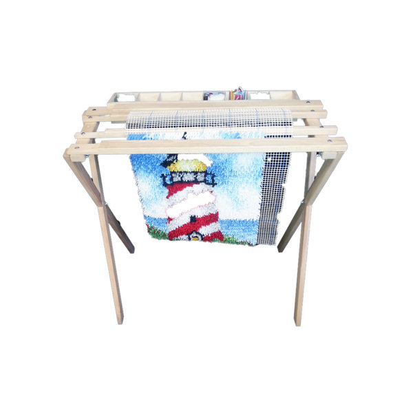 Edmunds Floor Standing Rug Hooking Frame - Wayfair Canada